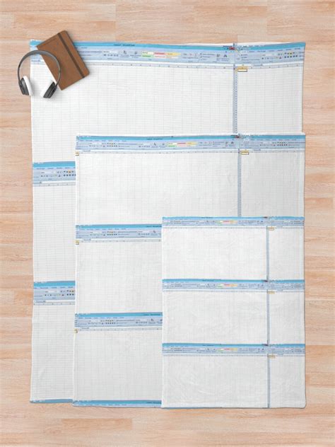 Excel Spreadsheet 2007 Throw Blanket For Sale By Ghjura Redbubble