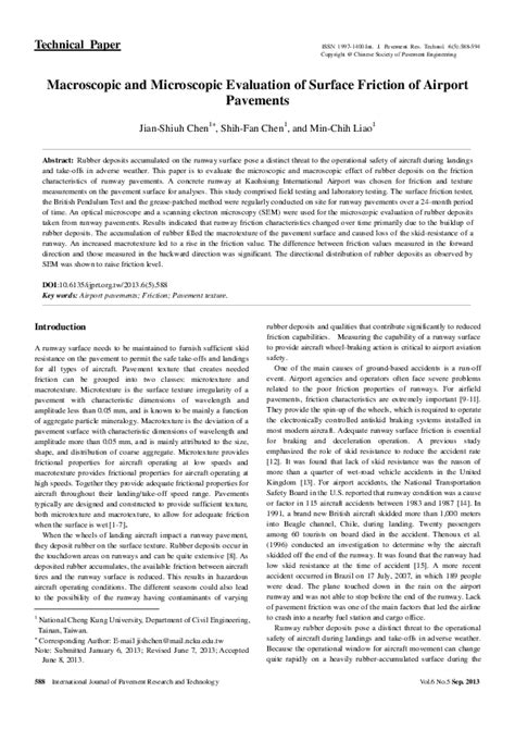 Pdf Macroscopic And Microscopic Evaluation Of Surface Friction Of