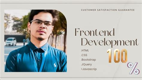 Be Your Frontend Web Developer Html Css And Bootstrap By Anaswaqar