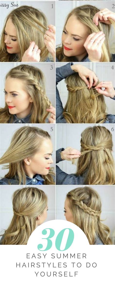 Cool Hairstyles That Are Easy To Do On Yourself 41 Diy Real