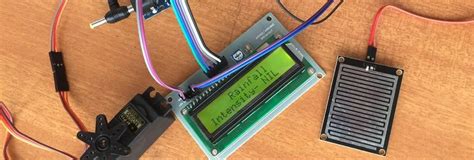 Rain Sensing Wiper Using Arduino And Servo Motor