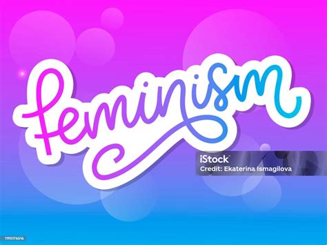 타이포그래피 디자인 페미니즘 편지 그래픽 요소입니다 타이포그래피 레터링 디자인 여성 동기 부여 슬로건입니다 페미니즘 슬로건 소녀 전원 따옴표입니다 패션 일러스트 낙서 스타일