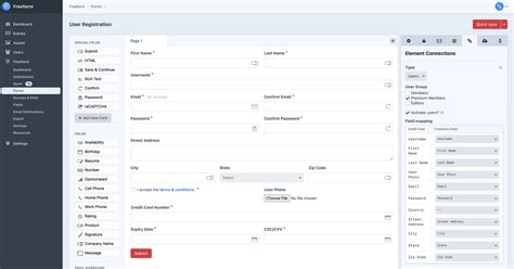 User Registration User Guides Freeform 3 X For Craft Solspace