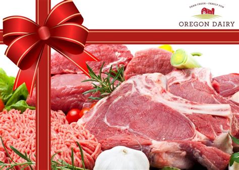 Oregon Dairy Meat Bundle Gift Certificate Oregon Dairy