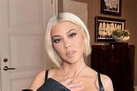 Kourtney Kardashian Stuns In Corset Following Major Hair Transformation Daily Star