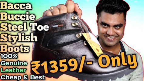 Bacca Bucci Mens 6 Inches Premium Quality And Durable Boot 🔥 Detailed