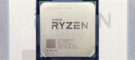 Процессор AMD Ryzen 5 1400 AM4, 4 x 3200 мгц, OEM купить в Москве с ...