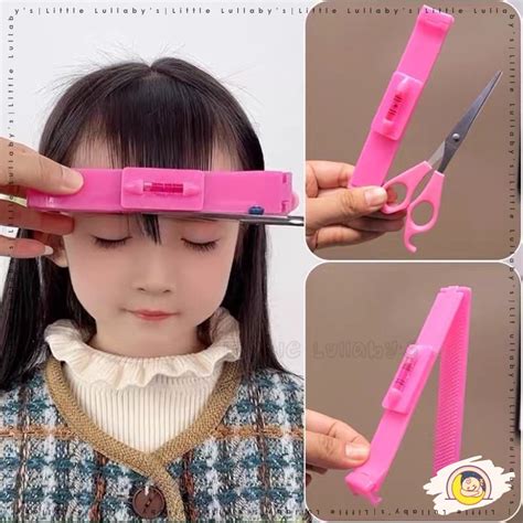 3 In 1 Hair Bang Clip Cut Set Salon Trimmer Clipper Cutter Scissor Hair Tools Set Alat