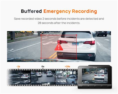 Ultra HD 4K Built In GPS ADAS Dash Camera With AI Motion Detection A810