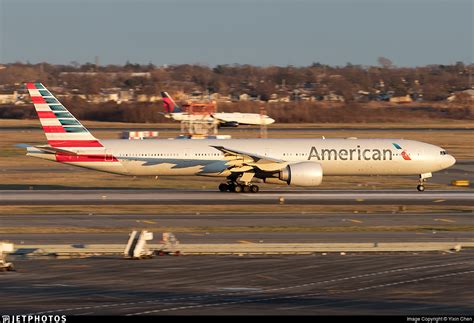N734ar Boeing 777 323er American Airlines Yixin Chen Jetphotos