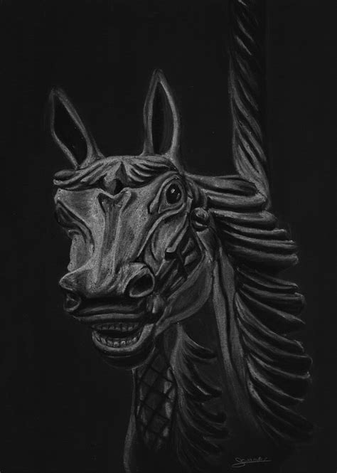 Dessin Le Spectre Des Chevaux De Bois