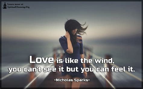 Love Is Like The Wind You Cant See It But You Can Feel It