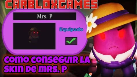 NUEVA SKIN SECRETA COMO CONSEGUIR LA SKIN DE MRS P EN PIGGY YouTube