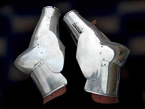 Plate Arms From Churburg Hardened Steel Rerebrace With Couter And