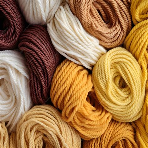 Premium Ai Image Wool Yarn Texture