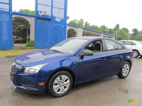 2012 Blue Topaz Metallic Chevrolet Cruze Ls 67961582 Photo 14