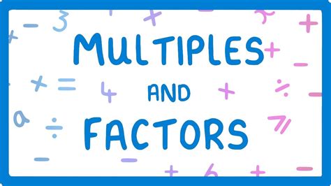 Factors And Multiples