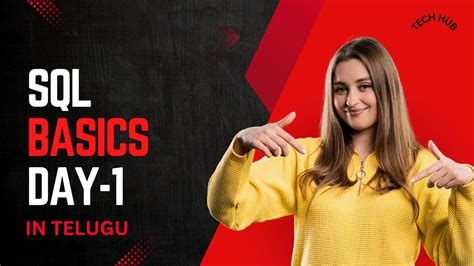 Sql Basics Part 1 In Telugu Youtube