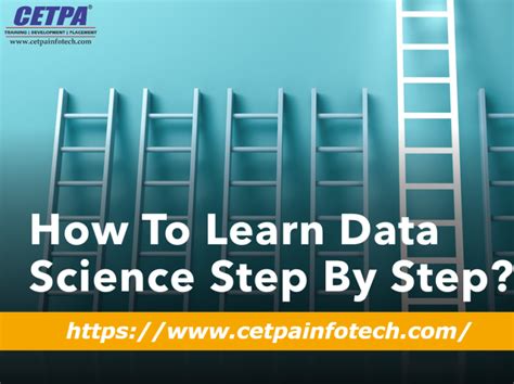How To Learn Data Science Step By Step By Cetpa Infotech On Dribbble