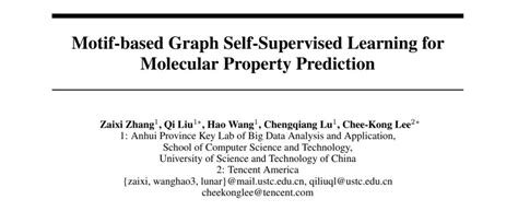 Neurips2021 Mgssl 基于官能团的分子属性预测图网络自监督预训练 智源社区