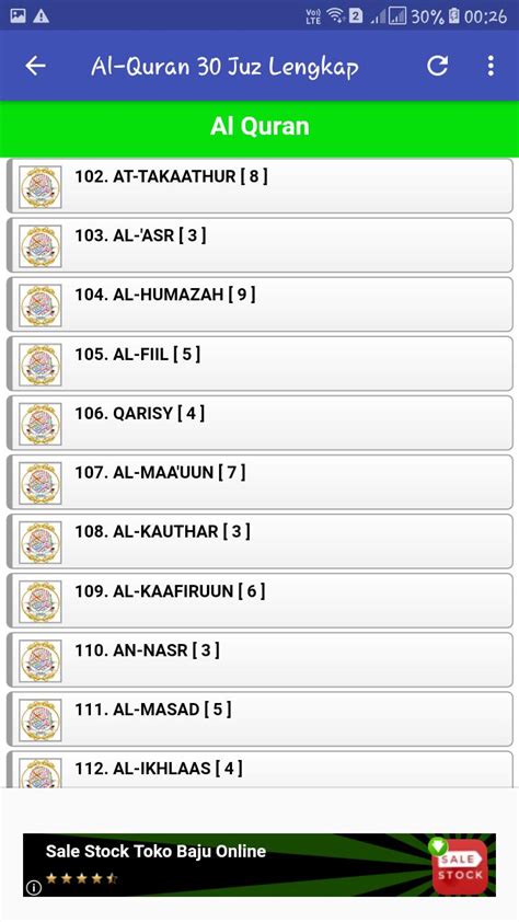 Detail 30 Surat Juz Amma Koleksi Nomer 6
