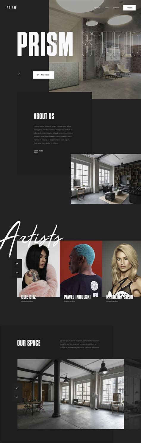Pinterest Web Layout Design Fashion Web Design Web Design Trends