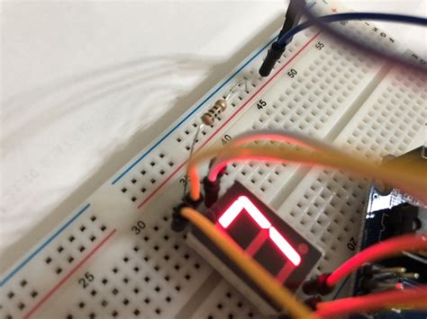 【arduino】在arduino中直接驅動7段顯示器 禾泊橙舍