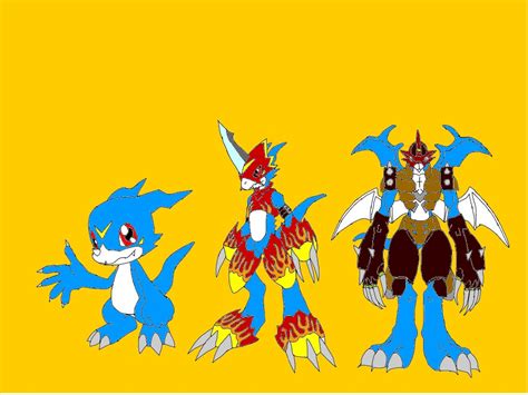 Veemon Evolution Line Veemon Evolution Line Dijiangmon By