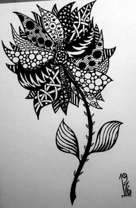 Pin On Zentangles By Me