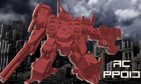 憧れのでっけーロボに乗りたくて！ブロックベンチblockbenchでアーマードコア計画【マインクラフト】 ししゃものぷっこ村通信
