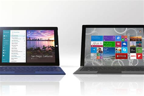 Microsoft Surface 3 Vs Surface Pro 3