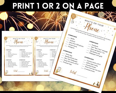 Printable New Years Eve Games For Families New Years Games For Teens And Adults Last Minute