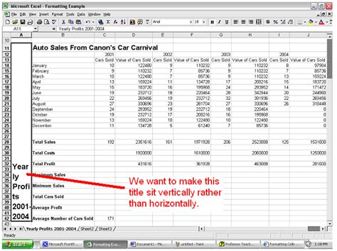 formatting cells to match data types
