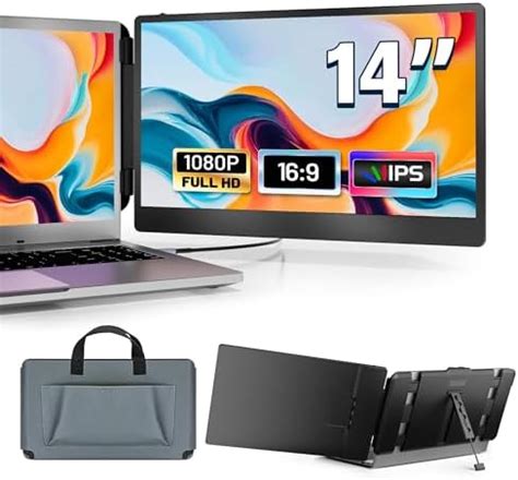 Amazon Domyfan 14 Laptop Screen Extender FHD 1080P IPS Triple