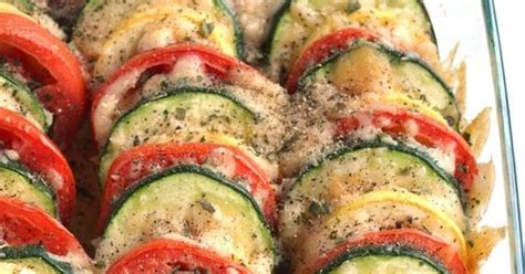 Parmesan Tomato Zucchini Bake Easy Recipes For Every Meal