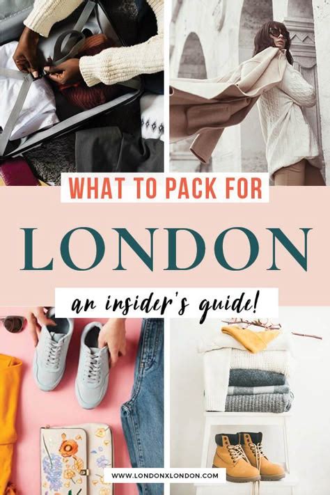 The Ultimate London Packing List What To Pack London X London