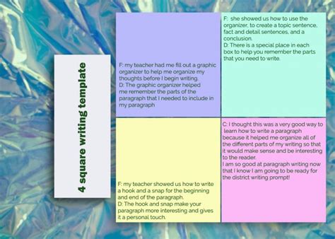 5 4 Square Writing Template Free Psd Template Business Psd Excel