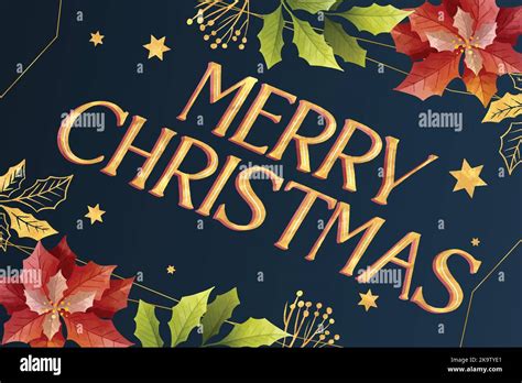Watercolor Christmas Background Vector Design Illustration Stock Vector