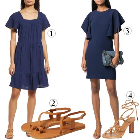 9 Best Color Shoes To Wear With A Navy Dress Outfit Ideas