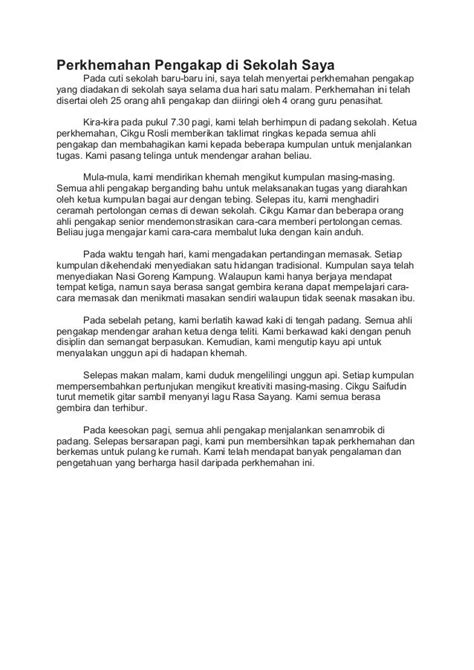 Contoh Karangan Tokoh Yang Saya Kagumi