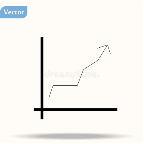 Graph Icon In Trendy Flat Style Isolated On White Background Chart Bar Symbol For Your Web Site