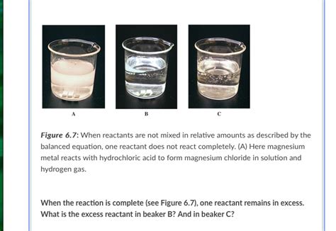 solved b figure 6 7 when reactants are not mixed in
