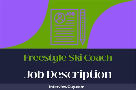 Freestyle Ski Coach Job Description Updated For 2024