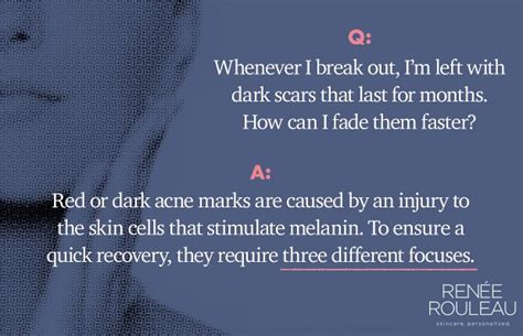 How Can I Fade My Acne Scars Fast — Renee Rouleau