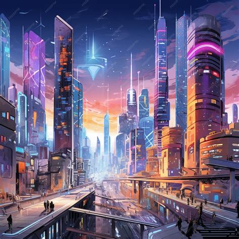 premium ai image the nexgen nexus where the future of tech is born