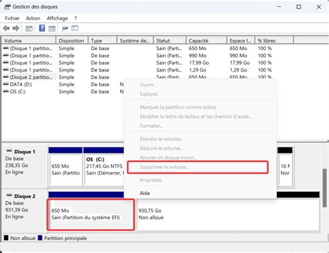 Comment Supprimer Une Partition EFI Sur Windows Lecoindunet