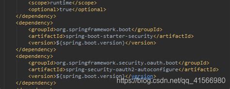 Springboot整合oauth2springboot Oauth2 Csdn博客