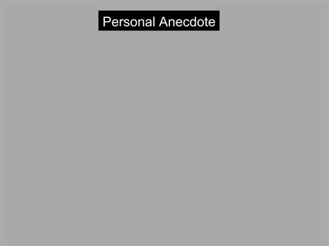 Anecdote Ppt
