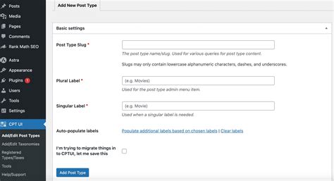 How To Create Custom Post Type In Wordpress Rank Math
