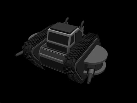 Armoured Track Layer 2nd Gen 3d Model